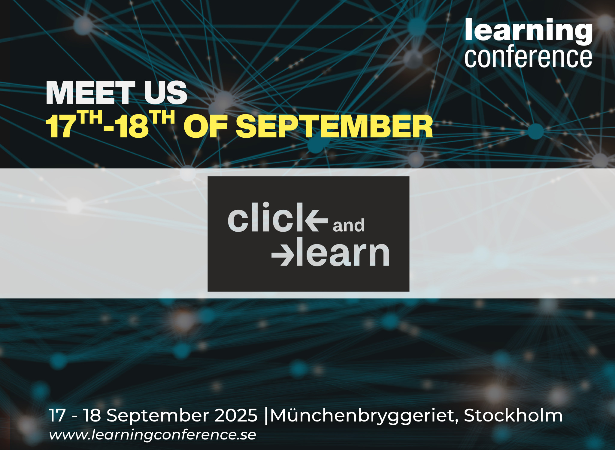 Learning Conference Stockholm 2025 - clickandlearn